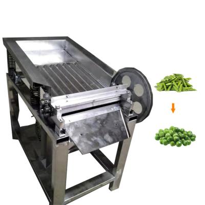 China Convenient pea shelling machine automatic fresh soybean edamame shelling machine wet broad bean peeling machine for sale