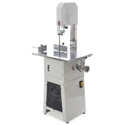 China The Easy Operation Domestic Meat Frozen Saw Cutter Bonesaw Vertical Cut With Display Case for sale
