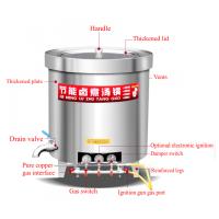 China High Accuracy Kitchen Processing Equipment Non Drip Cooking Pots for sale