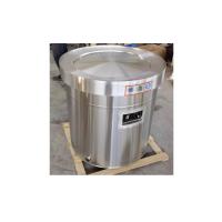 China Heavy Duty Kitchen Processing Equipment Big Silver Cooking Pot for sale