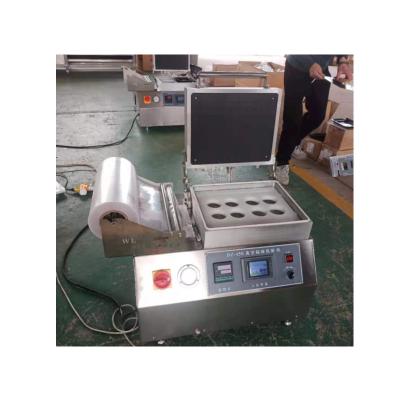 Packed Ready Meal Sealing Packaging Tray Sealer Cooked Food Vacuum Skin Packing Machine