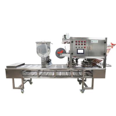 Automatic Gas Flushing Plate Top Food Plastic Egg Sealer Vacuum Tray Sealing Machine