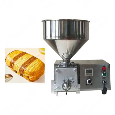 China fresh cream frosting cake processing making automatic rotation cake icing machine for sale