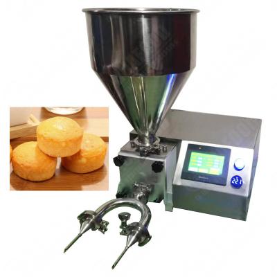 China fresh cream frosting cake processing making automatic rotation cake icing machine for sale