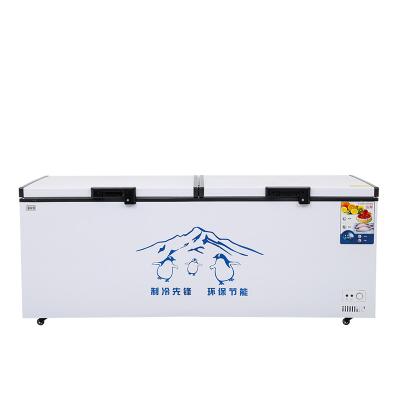 China Supermarket combined island Refrigeration Equipment Meat food fridge display Freezer/deep chest freezer refrigerator for sale