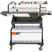 China Automatic Vertical Horizontal 2 In 1 Sealing Machine Continuous Band Sealer With Printer Solid-Ink Coding Nitrogen Flushing for sale
