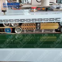 China Automatic Continuous Sealing Machine With Date Printer Horizontal/Vertical Plastic Bags Sealer for sale