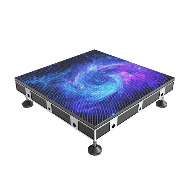 Stage Concert LED Display showing installation and panel details