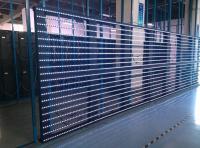 China Windows Transparent LED Screen 1000mm Panel Size LED Mesh Screen 32768 Dots/M2 Pixel Density for sale