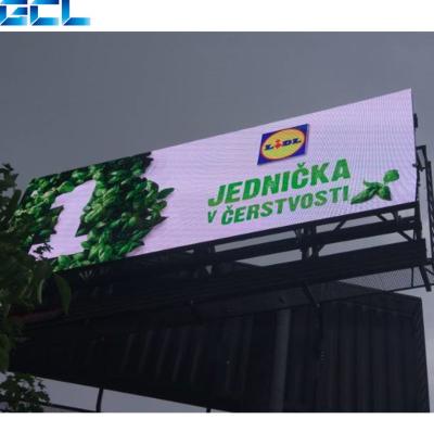 China P10 Digital Electronic LED Display Screen LED Factory Display For Black Fix Billboard for sale