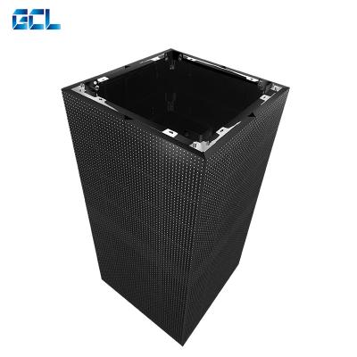 China Aanpasbaar doorzichtig LED-displaybord IP65 Outdoor Reclame for sale