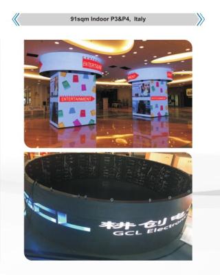 China Indoor P3 LED Screen Display Module with IP65 Protection Level and Flexible Design for sale