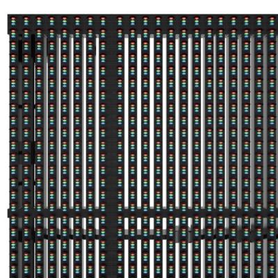 中国 IP65 シルバーP15.6 高リフレッシュレート透明LEDディスプレイボード 販売のため