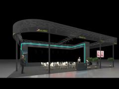 Cabinet de hierro de color completo exterior pantalla LED fija SMD P6 pantalla vista 3D a simple vista