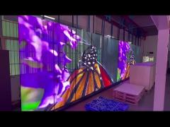 Indoor P3.9 Ultra dun transparante LED-scherm muziek video muur