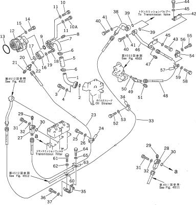 Cina 705-21-32050 bulldozer D85A D85E D85P della pompa a ingranaggi di KOMATSU in vendita