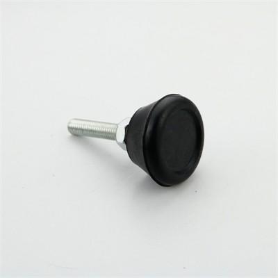Cina M10 diametro base di gomma della tazza 50mm del piede del nero della vite JY-1209A in vendita
