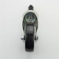 China Plug In ESD Caster Wheels 100KG 4 Inch Threaded Stem Casters for sale