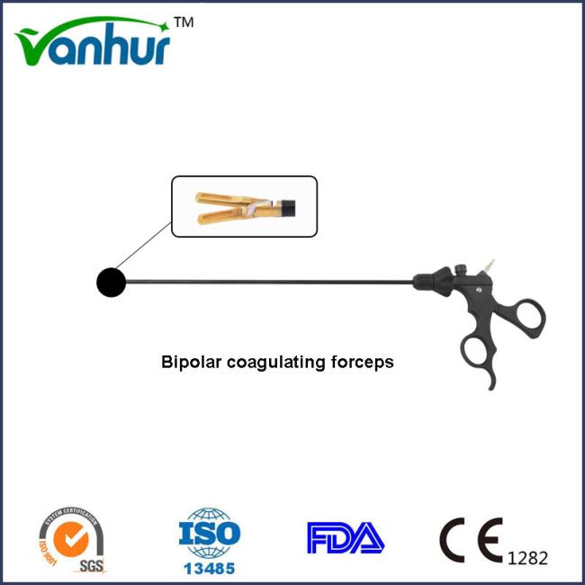 Laparoscopic Atraumatic Dual Action Bipolar Coagulating Forceps