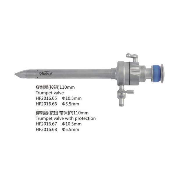 Laparoscopic Medical Instrument Multifunctional Trumpet Valve Trocar Surgical