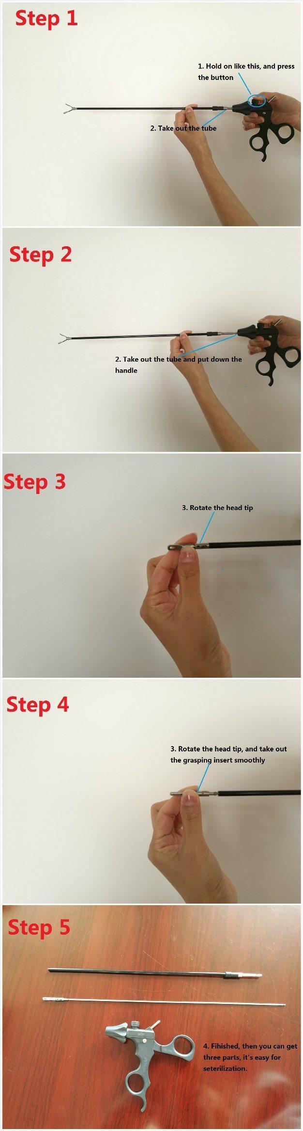 5mm Laparoscope Instrument Universal Forceps