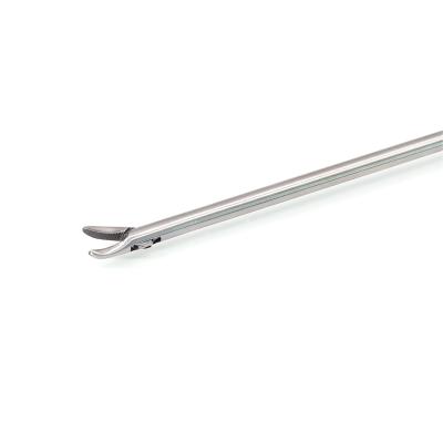 China Class II Surgical 5mm Reusable Gun-Shaped Straight Needle Holder Forceps Laparoscopic Instrument for sale