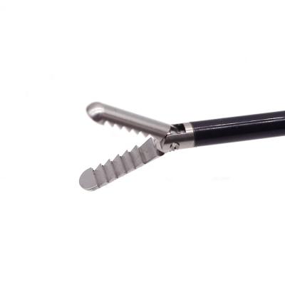 China Força de garra laparoscópica reutilizável 5*330mm Dentes invertidos para operação precisa à venda
