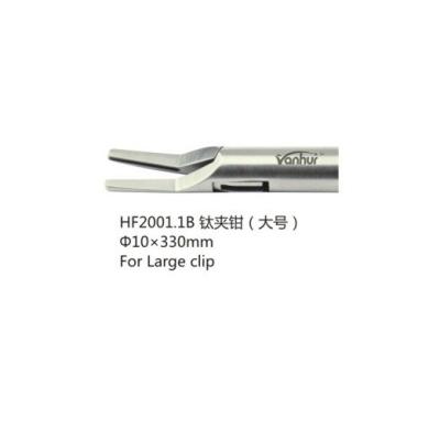 China Abdominal Surgery Tool Titanium Clip Applicator with Flat-Middle Clip Specifications for sale