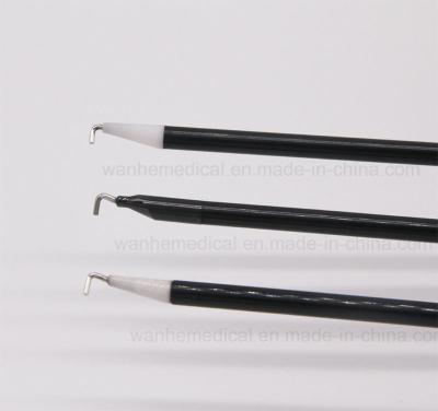 중국 외과 랩로스코피 도구 단극 전극 세라믹 스파툴라 주문 판매용