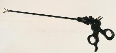 Cina Forcipes bipolari di coagulazione in acciaio HF2319.4 placcate d'oro per strumenti laparoscopici in vendita