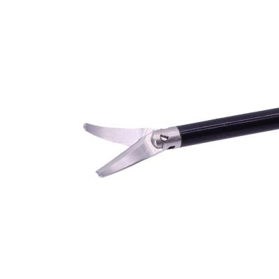 중국 5mm Laparoscopic Instruments 구부러진 듀얼 액션 시저 CE 인증 및 재사용 판매용