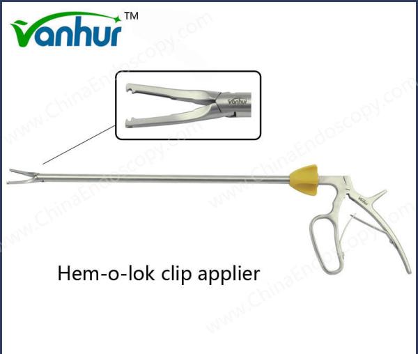 Quality Group Adult Hem-O-Lok Clip Applier Laparoscopic Instrument with ISO13485 for sale