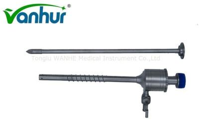 China Trocar de válvula de membrana de tipo cruzado espiral de retenção reutilizável para instrumento de laparoscopia à venda