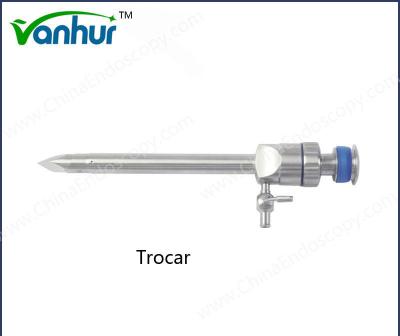 China Steel HF2006.17 Laparoscopy Medical Equipment Reusable Magnetic Trocar Safety Trocar for sale
