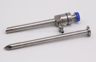 China Steel HF2006.17 Laparoscopy Medical Equipment Reusable Magnetic Trocar Safety Trocar for sale