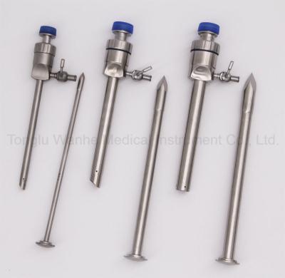 China Steel HF2006.17 Laparoscopy Medical Equipment Reusable Magnetic Trocar Safety Trocar for sale
