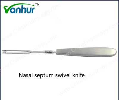 China E.N.T Sinuscopy Instruments Nasal Septum Swivel Knife with Acceptable OEM Zhxb20150015 for sale