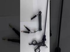 Chirurgische klem Laparoscopische Atraumatische Dual Action Bipolaire Coagulerende Forceps Staal