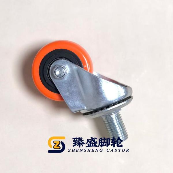Quality 75mm Heavy Duty Stem Caster Wheels M20*30 Stem Casters With Brakes for sale