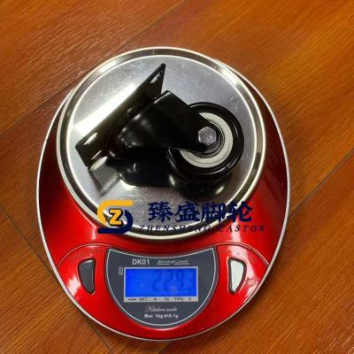 China 2 Inch PU Caster Wheels 50mm Diameter Polyurethane Castor Wheels for sale