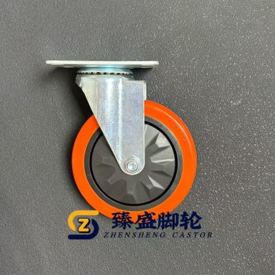 China OEM 4 Inch Replacement Caster Wheels 100mm Heavy Equipment Casters for sale