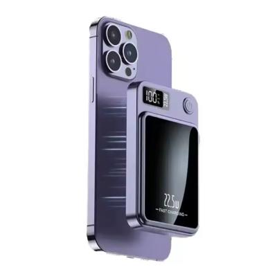 China Digital Display Magnetic Wireless Power Bank 10000mAh PD 20W 15W Fast Charger for iPhone for sale