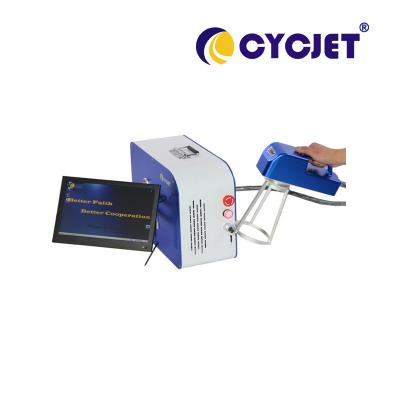 China CYCJET 20W Handheld Coding And Marking Machine D100 For Truck Tire Engraving for sale