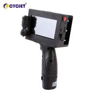China 12.7mm Height Handheld Inkjet Printer Coding Machine For Box Carton Paper for sale