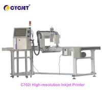 China Galvanized Sheet High Resolution Inkjet Printer 14cm Large Logo Printing Machine for sale