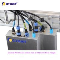 China Galvanized Sheet High Resolution Inkjet Printer 14cm Large Logo Printing Machine for sale