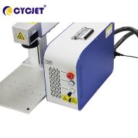 China Desktop Coding And Marking Machine LF20 Fiber Laser Printer For Iron Engraving for sale