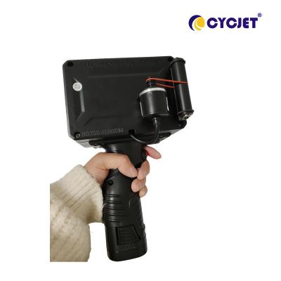 China 30W thermisch Handbediend Inkjet-Houten Materiaal 3mm van Printertij coding machine Te koop