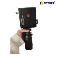 China 30W Thermal Handheld Inkjet Printer Tij Coding Machine Wooden Material 3mm for sale