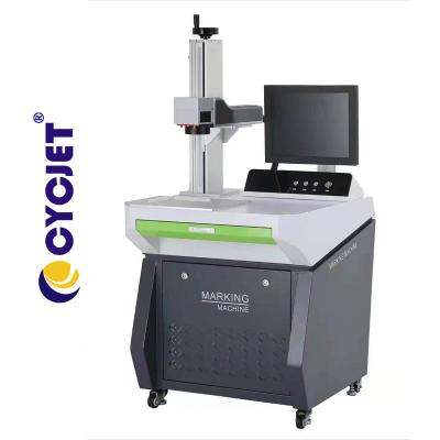 China Gravador do laser da fibra da máquina portátil industrial 20W LF20 da codificação e da marcação for sale